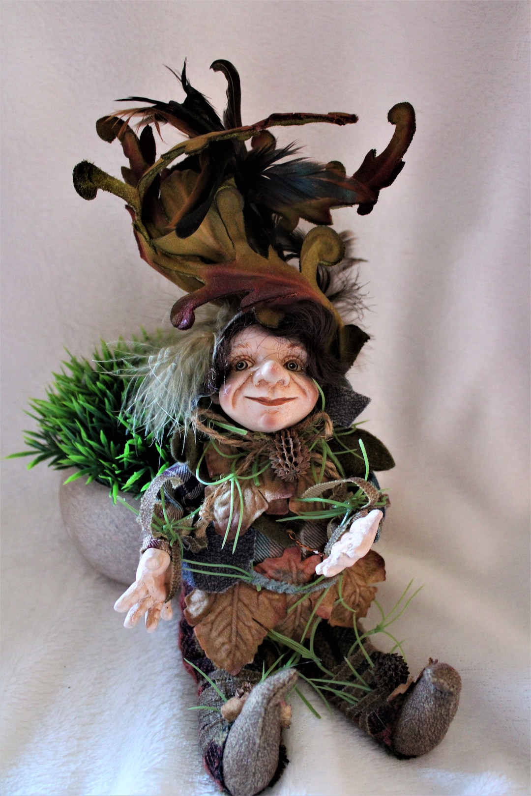 RARE FAE Fridelm the Shy Friendly Troll Haunted Doll Protection ...