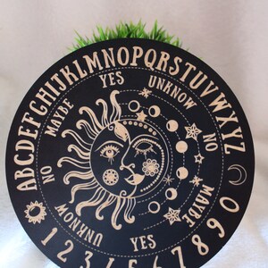 Spirit Pendulum Board. Divination Board for Reading and Receiving ...