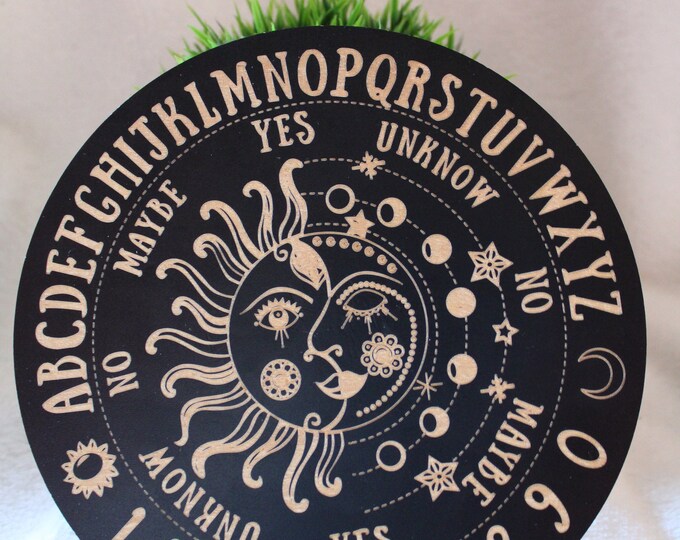 Spirit Pendulum Board. Divination Board for Reading and Receiving ...