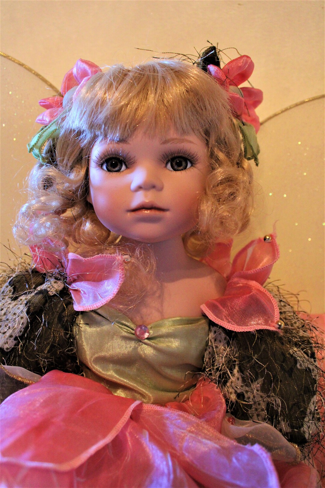 ACTIVE - Leah the Cheeky Fae Haunted Doll - Positive Spirit - Cheeky ...