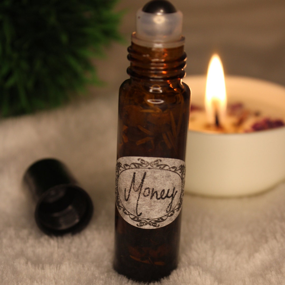 Money Spell Essential Oil Roller Bottle - Etsy
