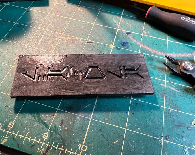 Aurebesh Name Plate Greeble - Etsy