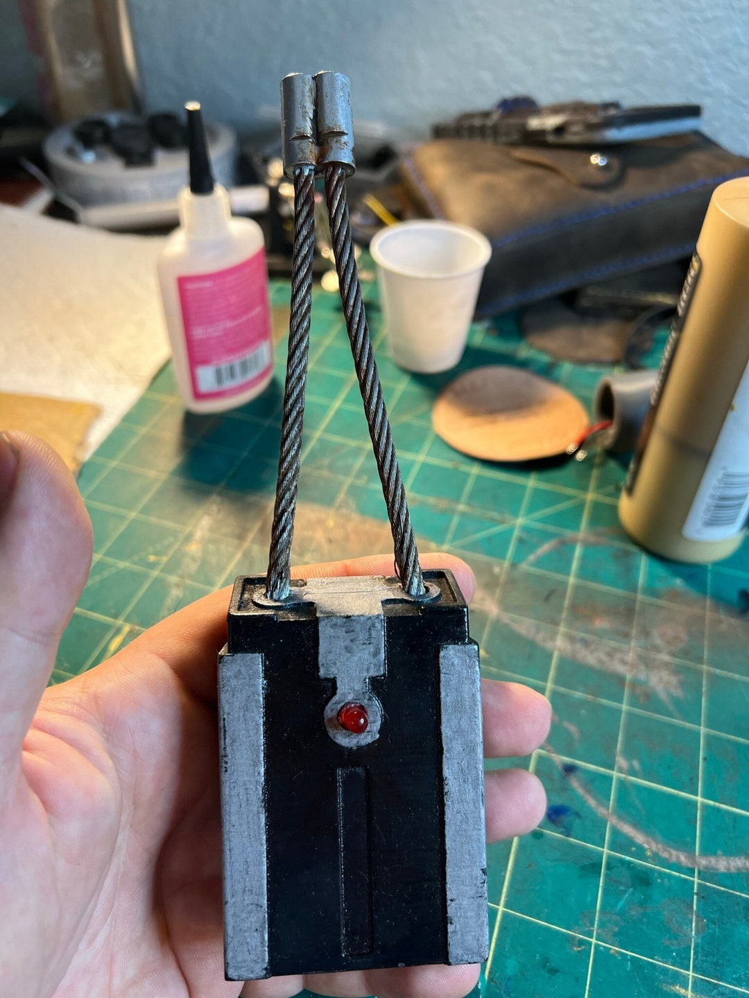 Mandalorian Inspired Tracking Fob - Etsy