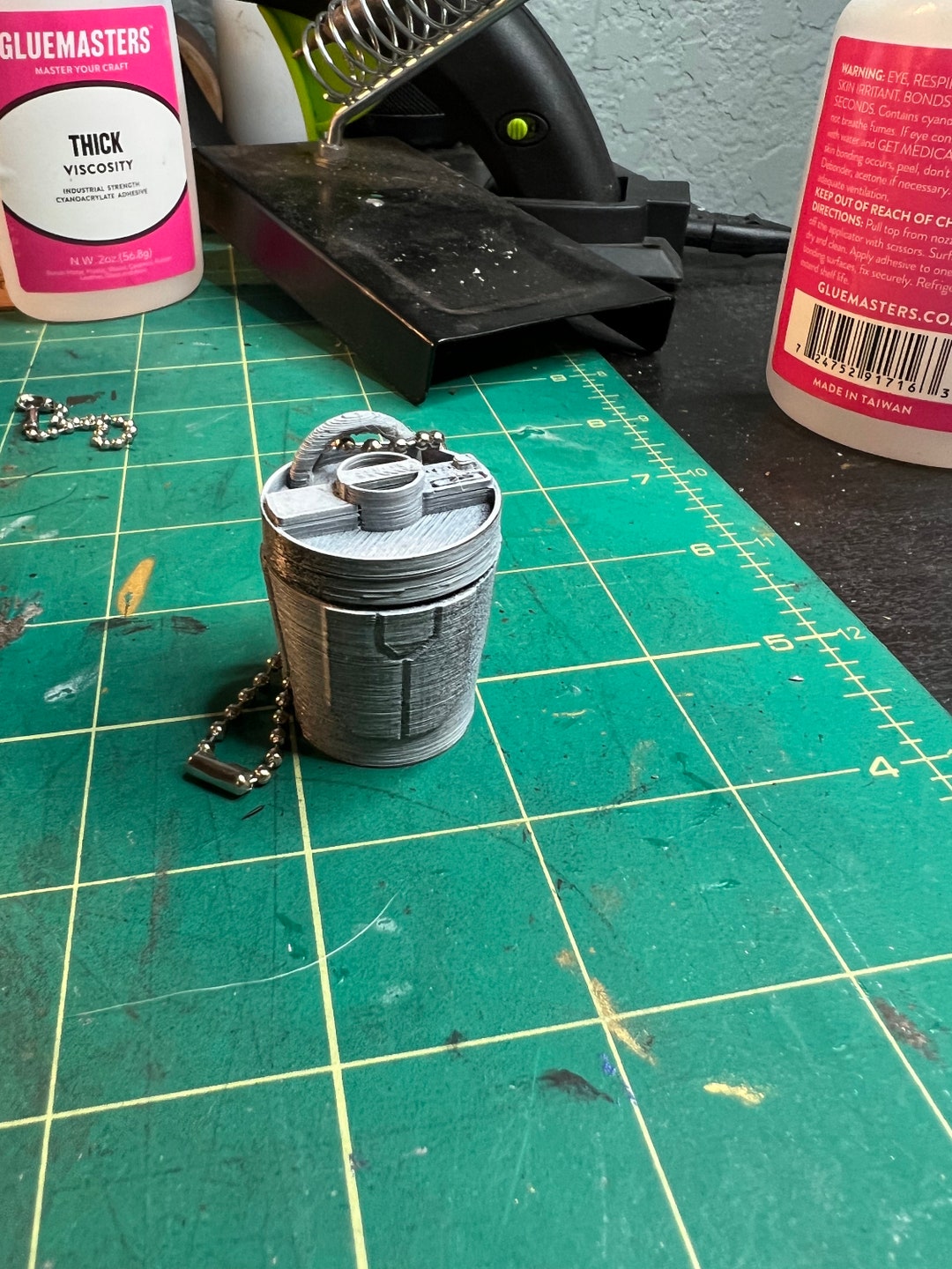 Mandalorian Inspired Camtono Keychain - Etsy