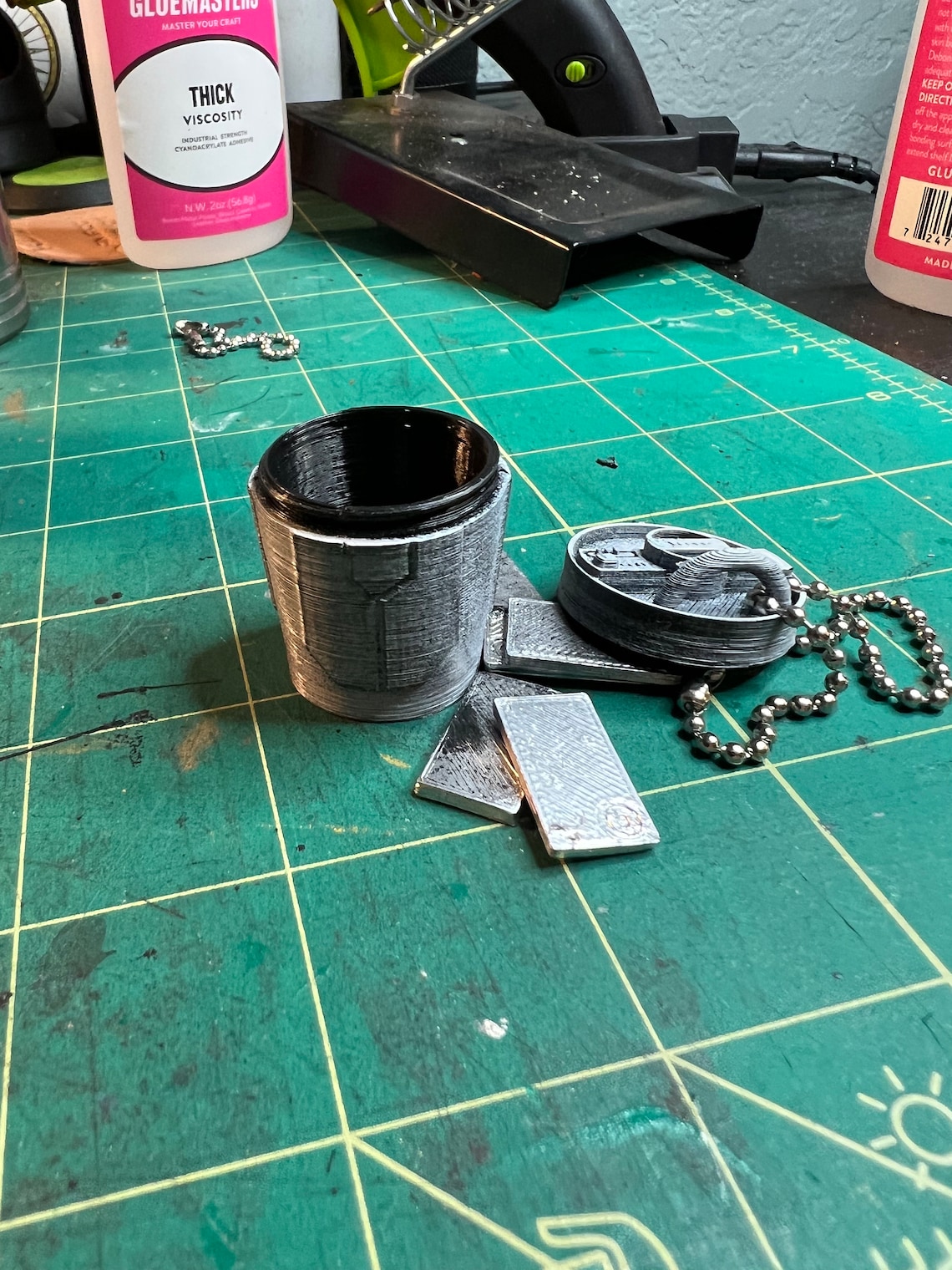 Mandalorian Inspired Camtono Keychain - Etsy