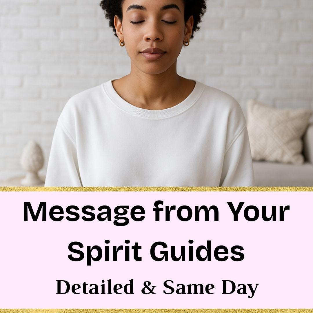 Personalized Spirit Guide Reading: Insightful Guidance (same Day PDF ...