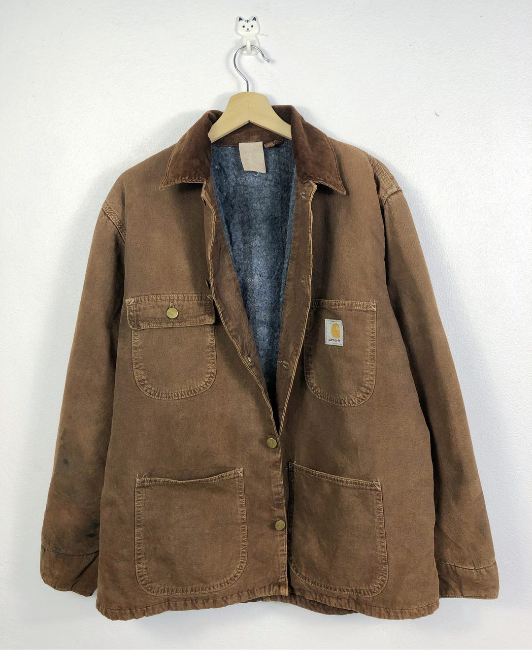 Rare Vintage Carhartt Blanket Lined Chore Jacket - Etsy