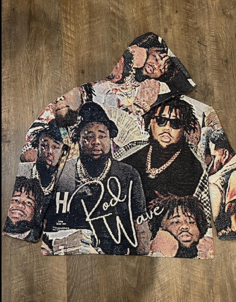 Rod Wave Tapestry Hoodie - Etsy