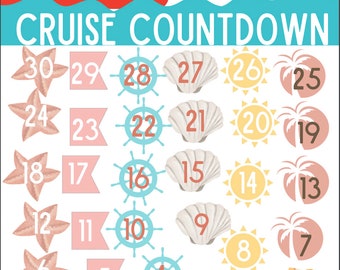 Magical Orlando Vacation Countdown Printable. Instant - Etsy