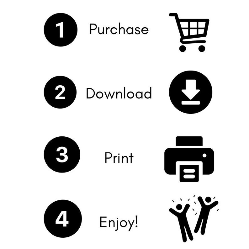 Fun Kid’s Summer Schedule - Digital Download | Printable Daily Planner ...