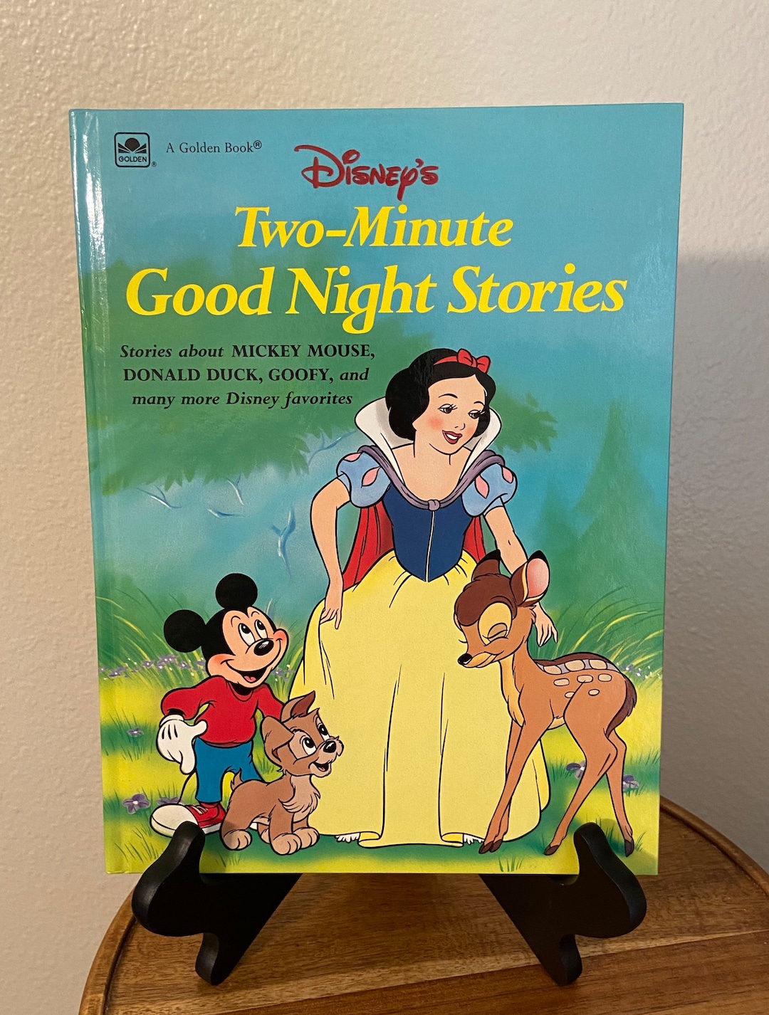 Vintage 1988 Disneys Two-minute Good Night Stories / A Golden Book ...