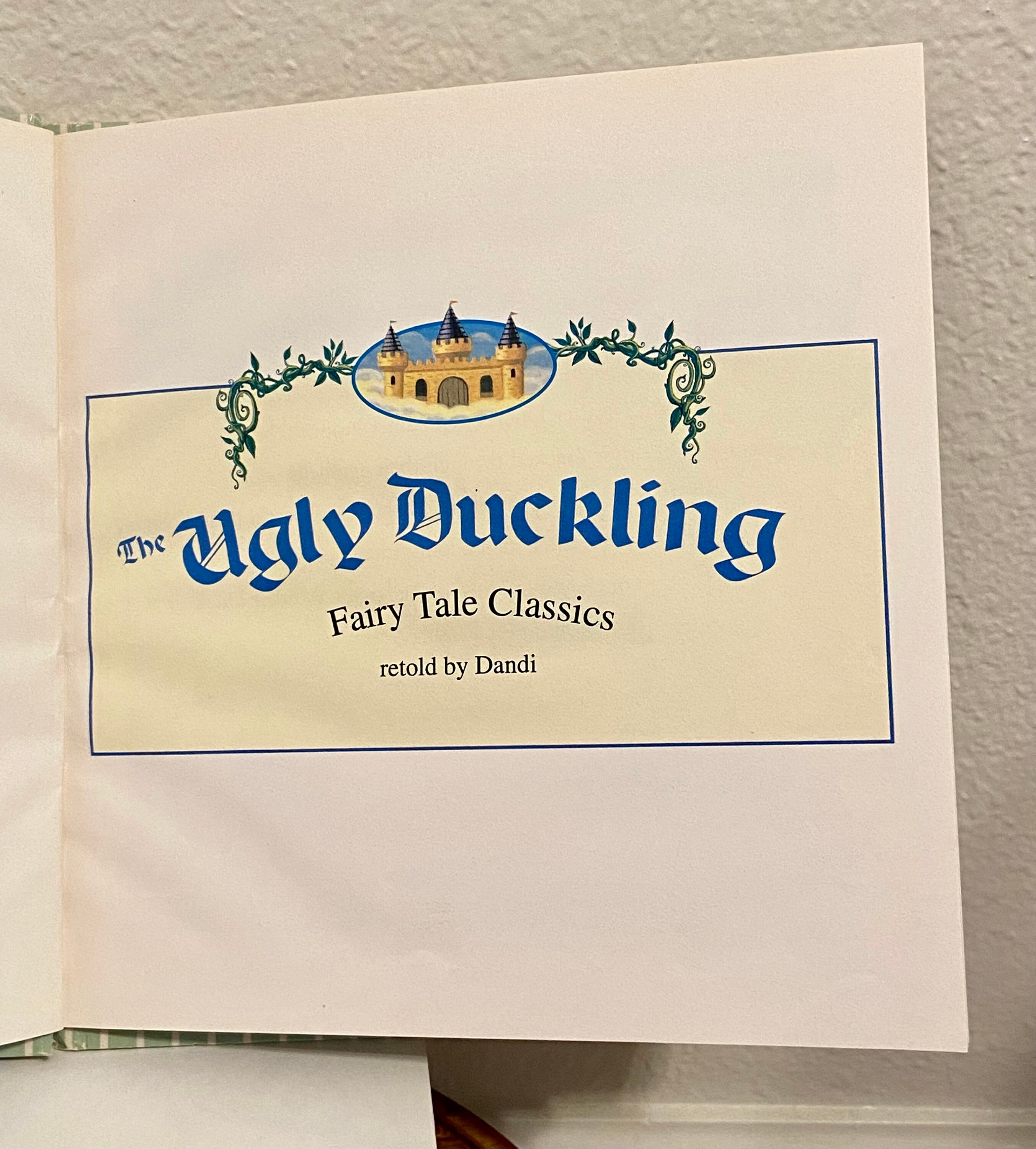 The Ugly Duckling Fairy Tale Classics Book by Landolls Retold by Dandi ...