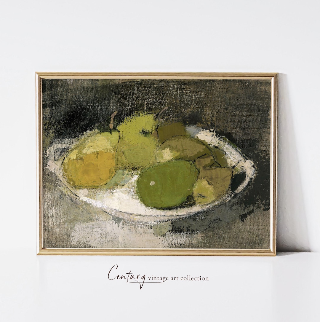 Still Life of Pears Printable Art Download | Vintage Still Life ...