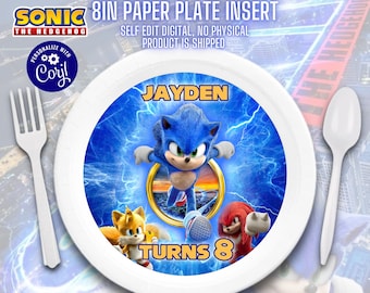 Sonic Plate Set - Etsy