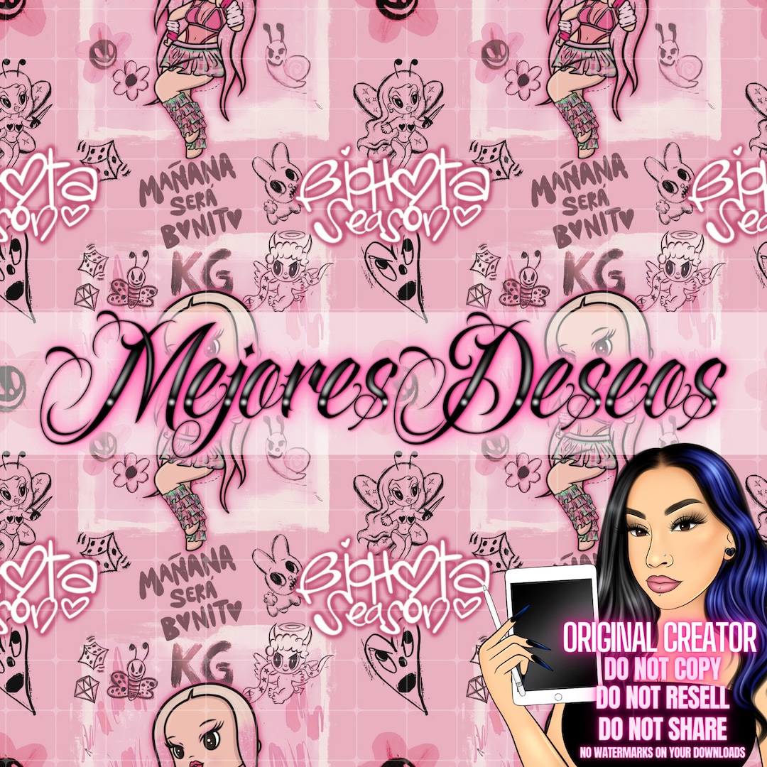 Karol G Bichota Season Seamless Design JPEG. Bichota Season - Etsy ...