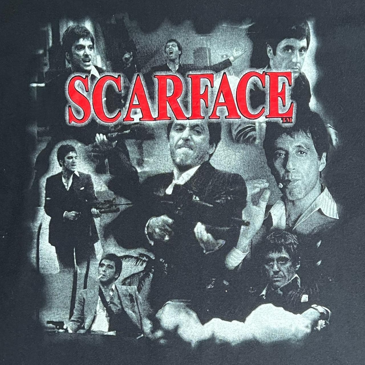 Scarface Tony Montana Logo Collage T-shirt From Movie Sz 2XL - Etsy