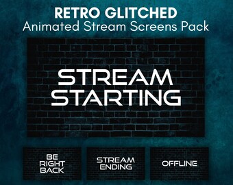 Retro Gaming Intermission Screens - 8-bit Pixel Art Themed Twitch ...