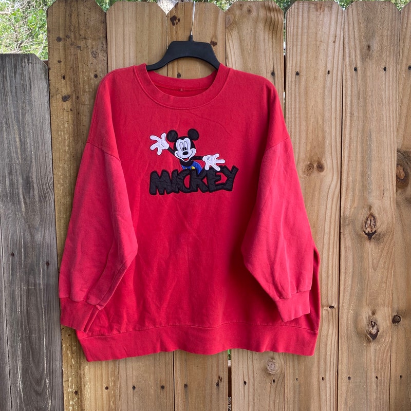 Mickey Mouse Sweater - Etsy
