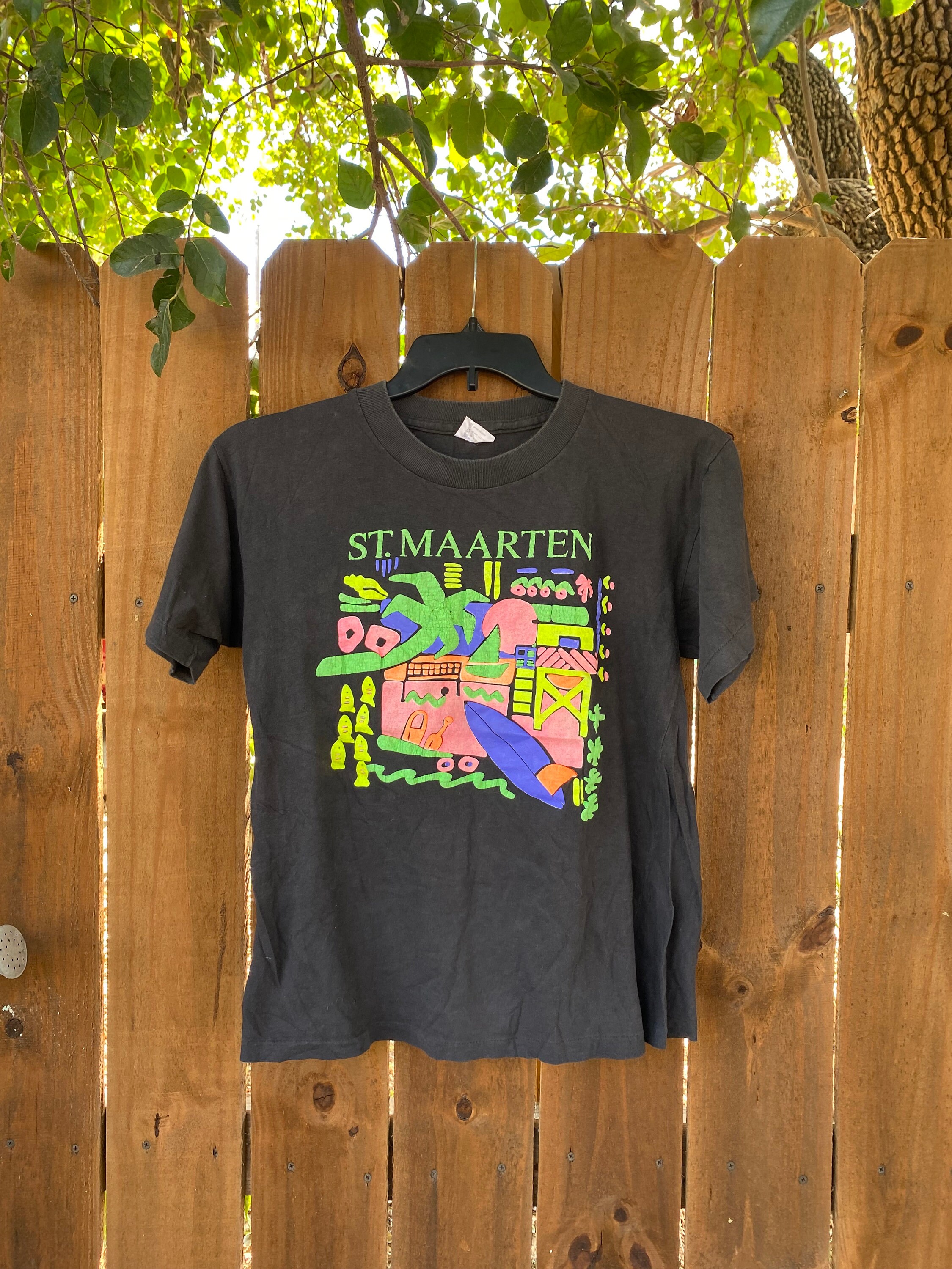 Vintage St. Maarten Single Stitch T-shirt Size XL - Etsy
