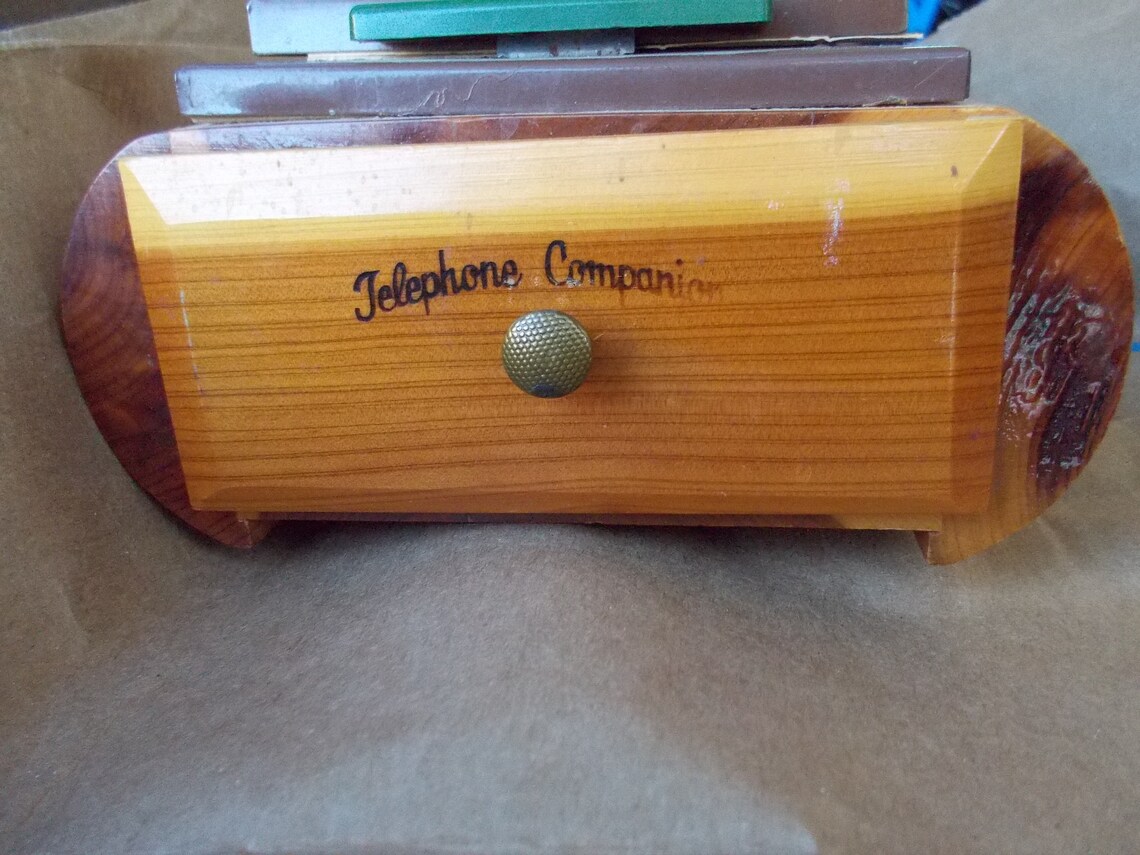 Telephone Number Address Book - Etsy