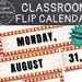 Hollywood Theme Classroom Flip Calendar: Marquee Decor - Etsy