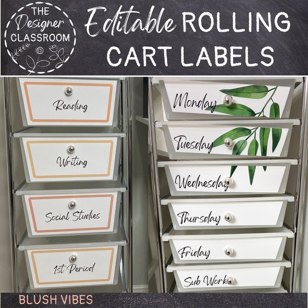 Rolling Cart - Etsy