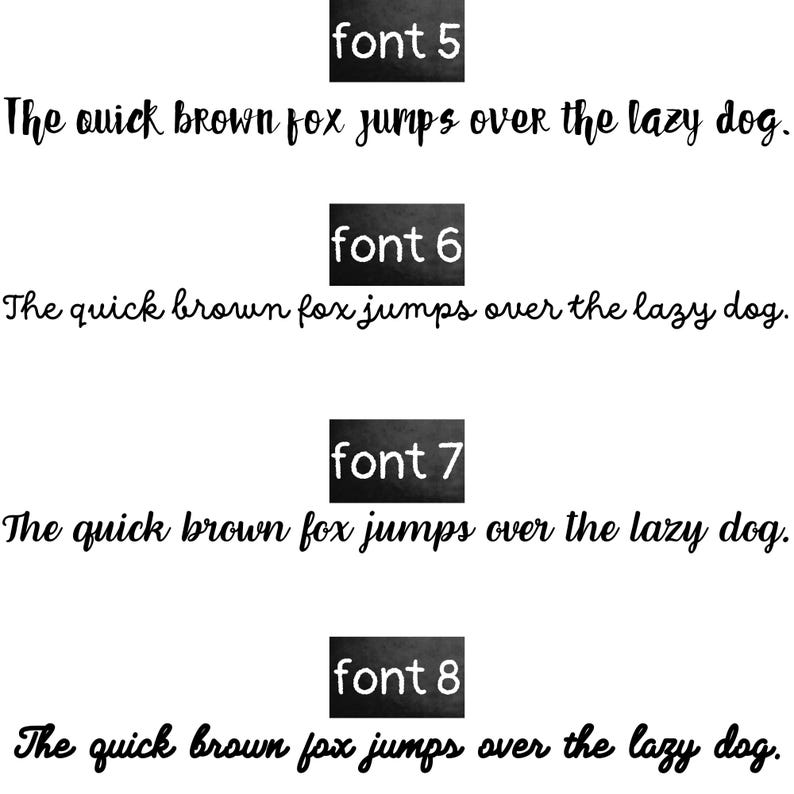 CUSTOM CURSIVE BULLETIN Board Letters | 5 Inch | Classroom Décor ...