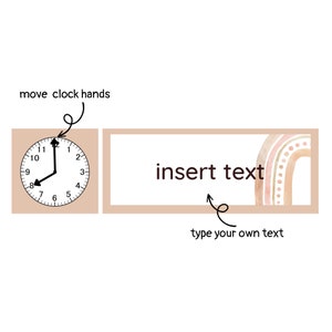 EDITABLE CLASS SCHEDULE Boho Rainbow Boho Classroom Time Table Visual ...