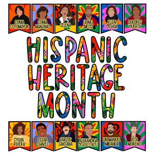 HISPANIC HERITAGE BULLETIN Board Pack | Classroom Decor | Bulletin ...