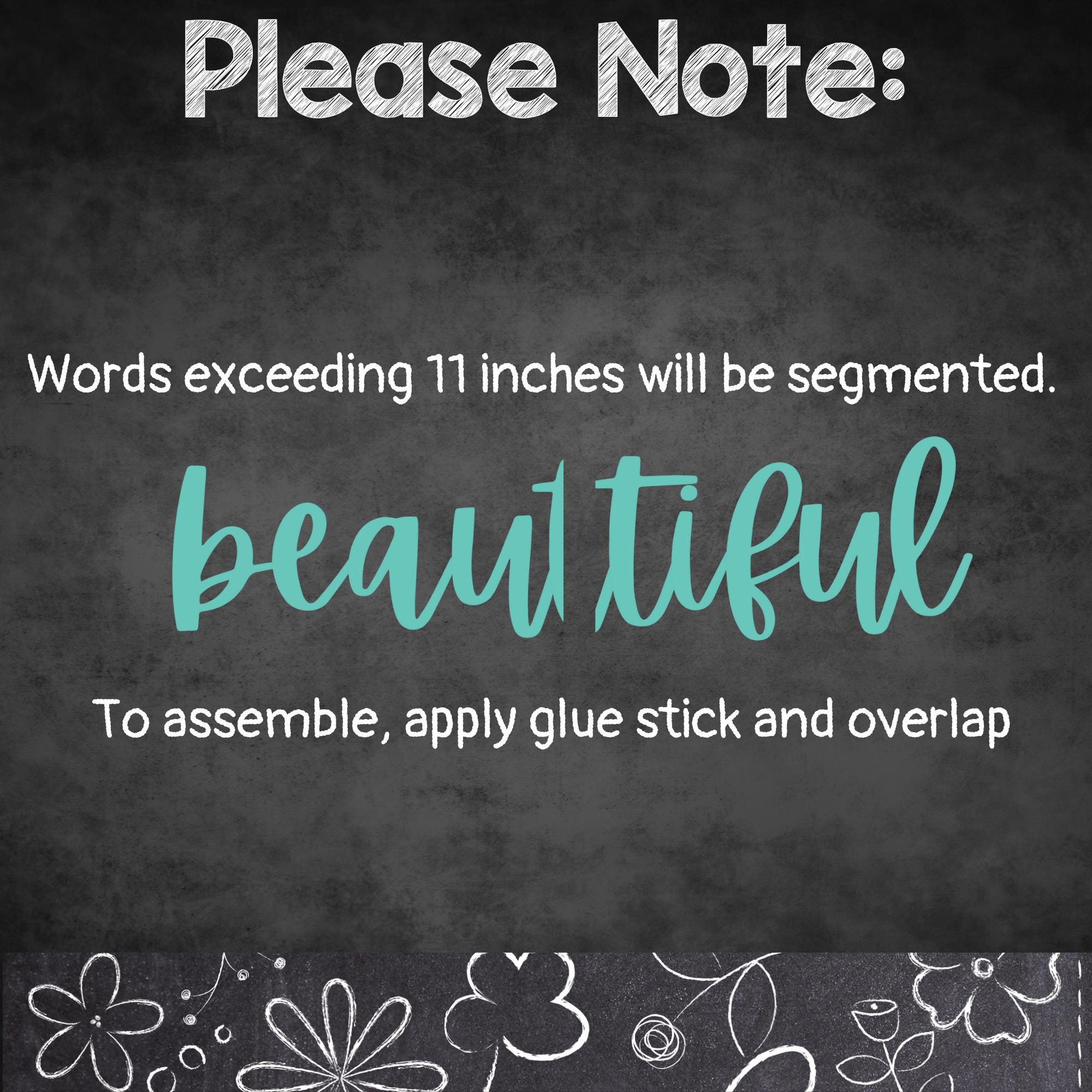 CUSTOM CURSIVE BULLETIN Board Letters | 5 Inch | Classroom Décor ...