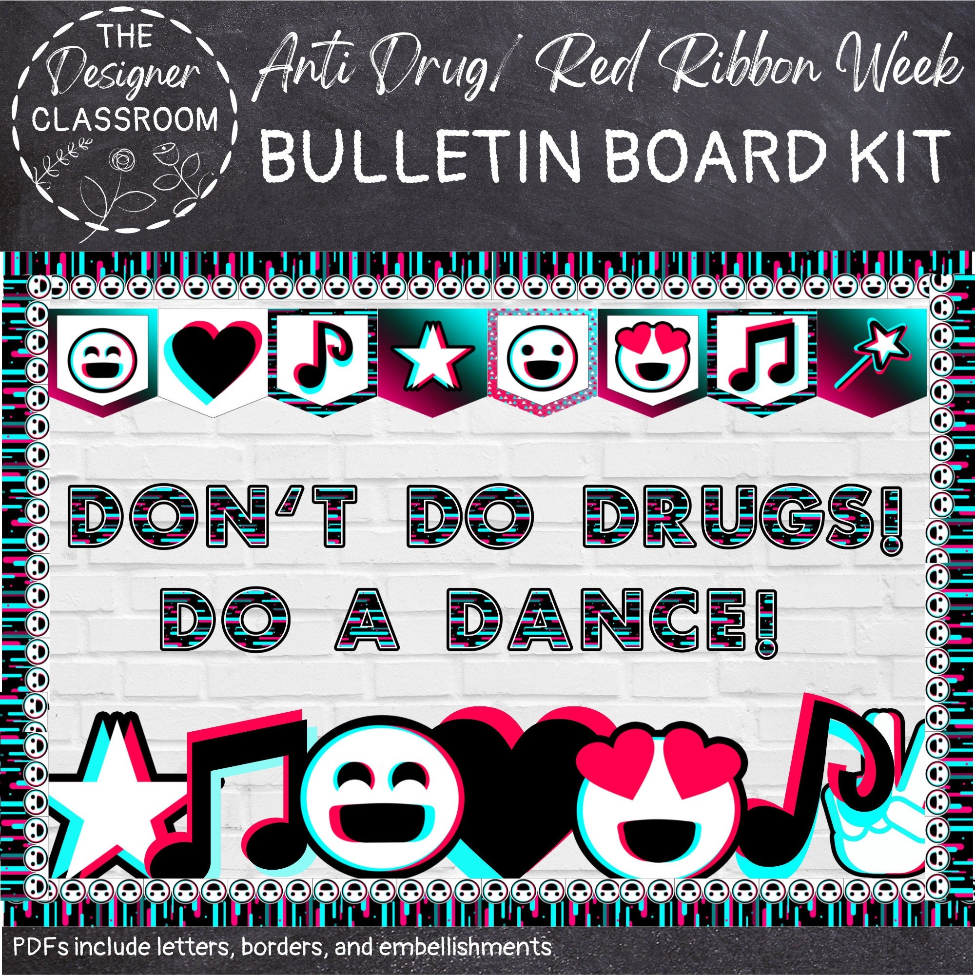 Red Ribbon Week Bulletin Board Ideas