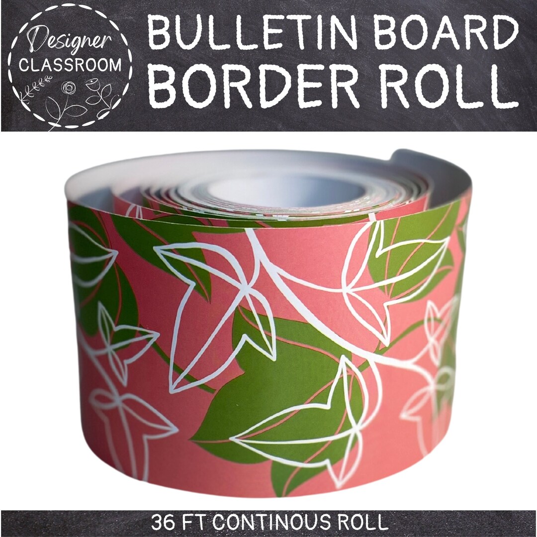 BULLETIN BOARD Border Alpha Kappa Alpha AKA Pink and Green Classroom ...