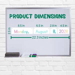 CLASSROOM FLIP CALENDAR | Pastel Rainbow | Calendar Set | Classroom ...