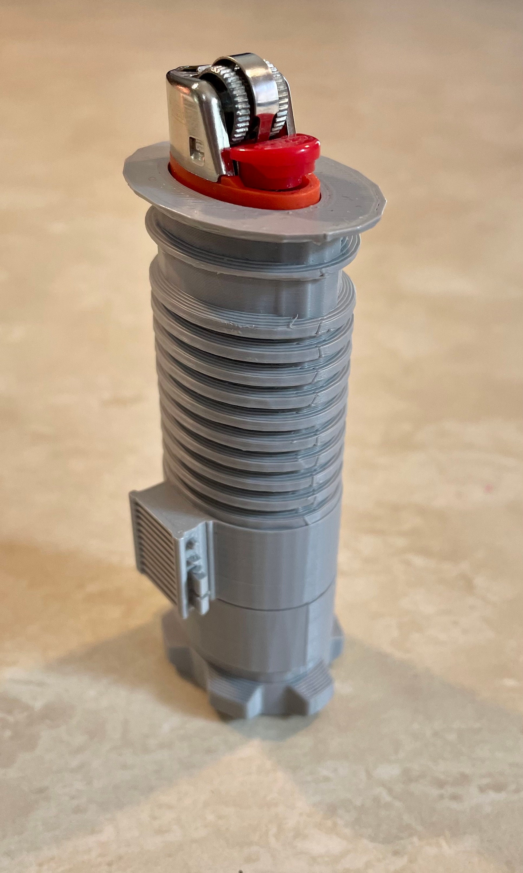 Bic Lighter Lightsaber | Lighter-saber | 3D Printed Lighter Cover ...