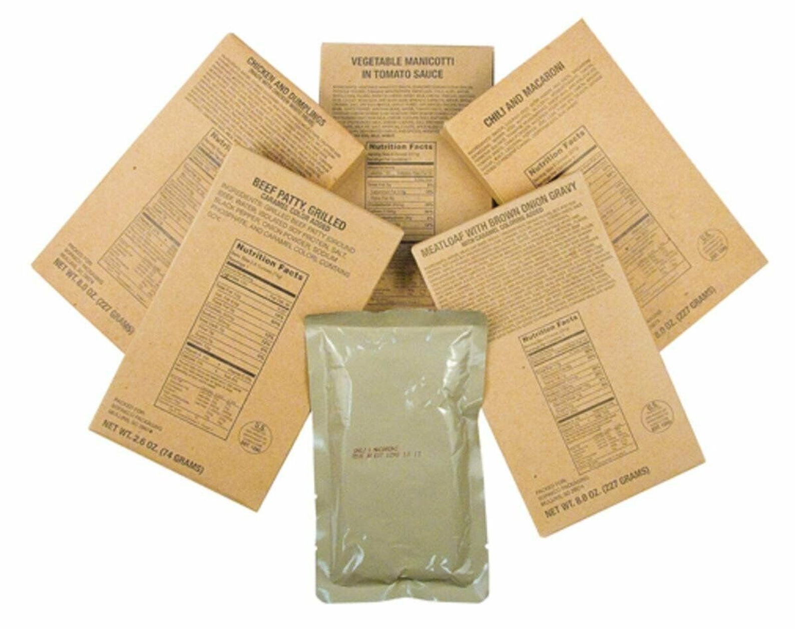 Case of 12 MRE Entrees From Meals Ready to Eat - Etsy