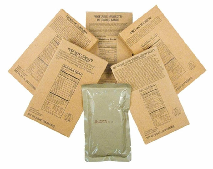Case of 12 MRE Entrees From Meals Ready to Eat - Etsy
