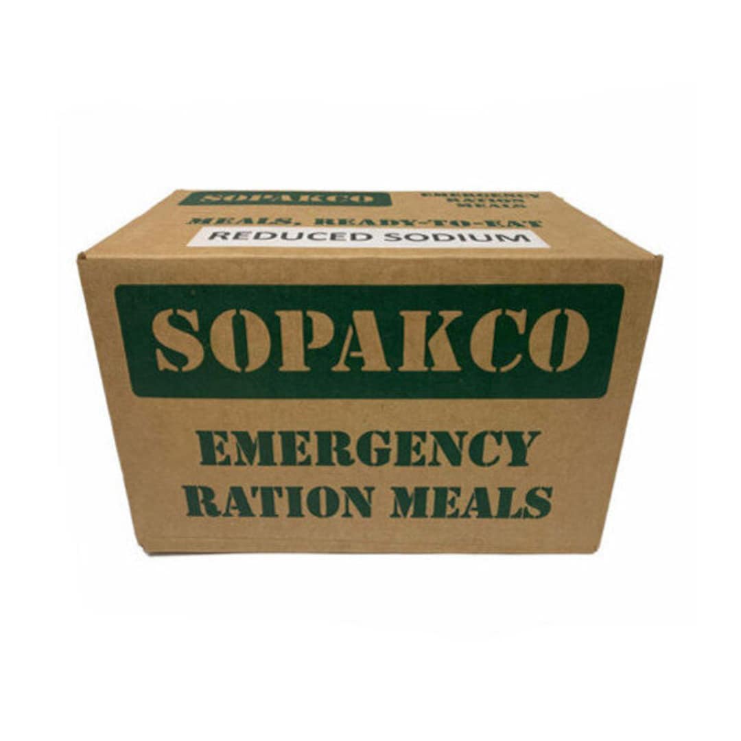 SOPAKCO MRE Emergency Ration Meals Low Sodium - Inspection Date 2025 - Etsy