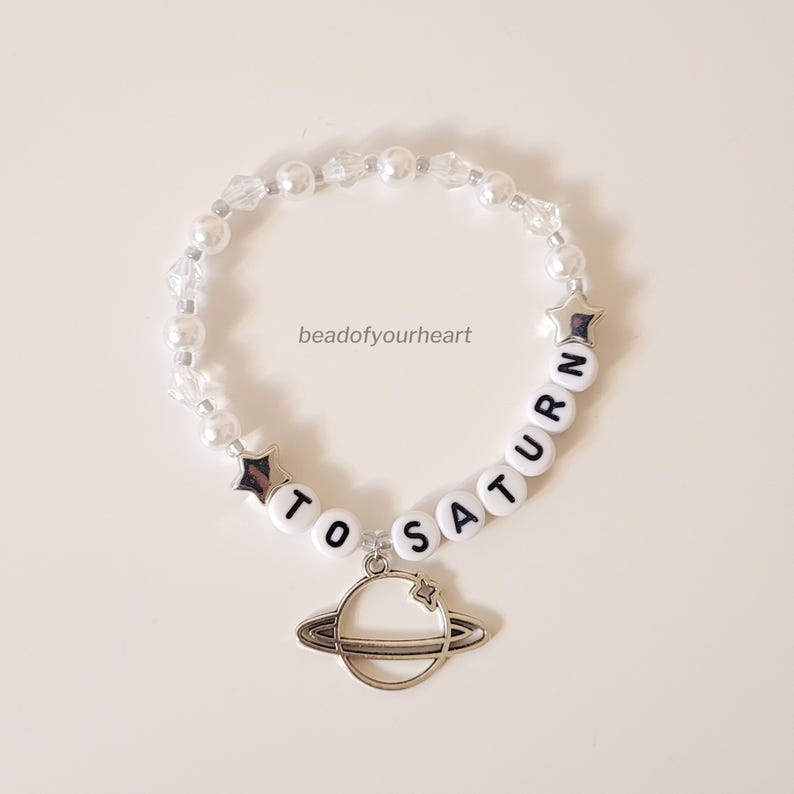 To the Moon & to Saturn Bracelets | Matching 'seven' Eras Tour Friendship Bracelets - Etsy