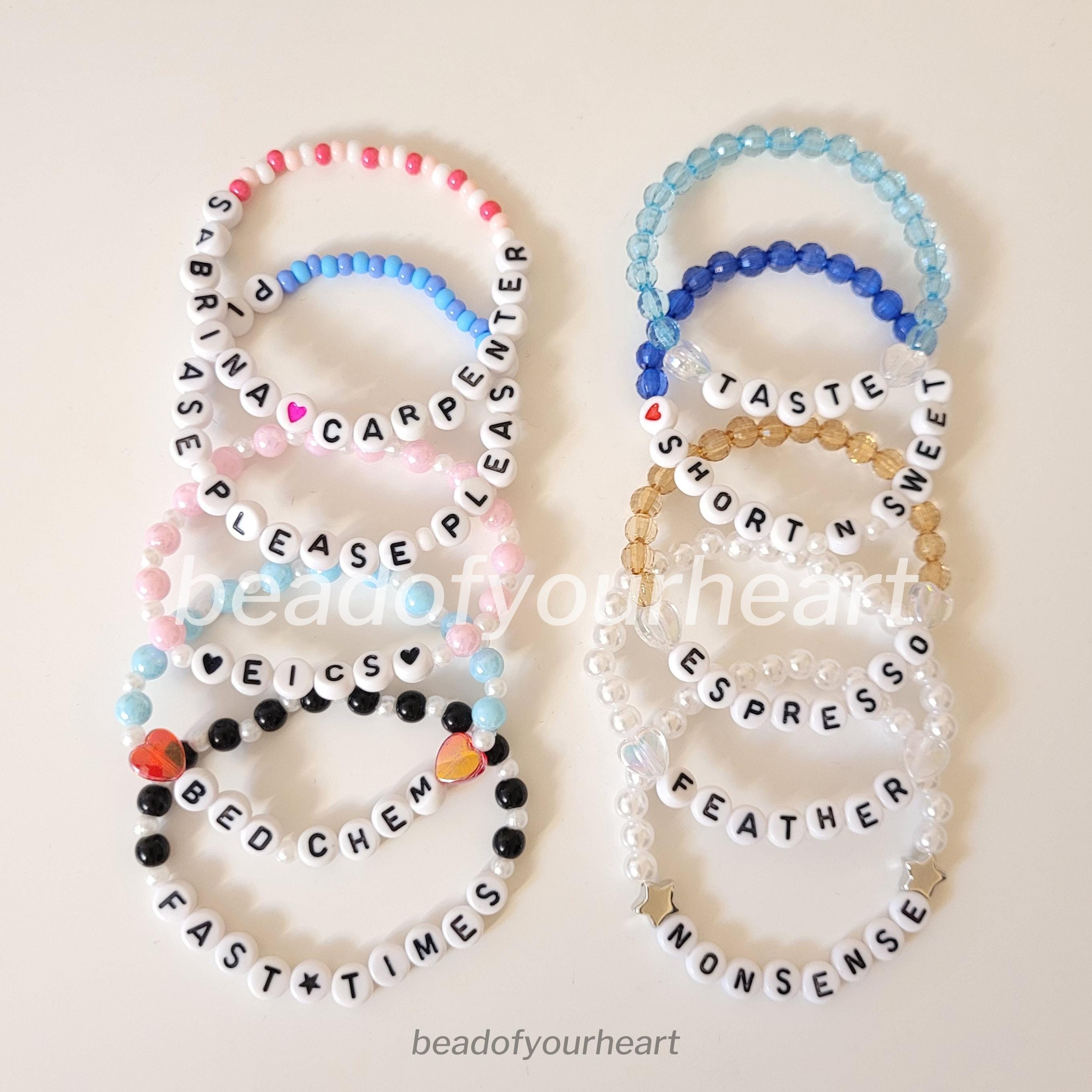 Sabrina Carpenter Bracelets | Friendship Bracelets - Etsy