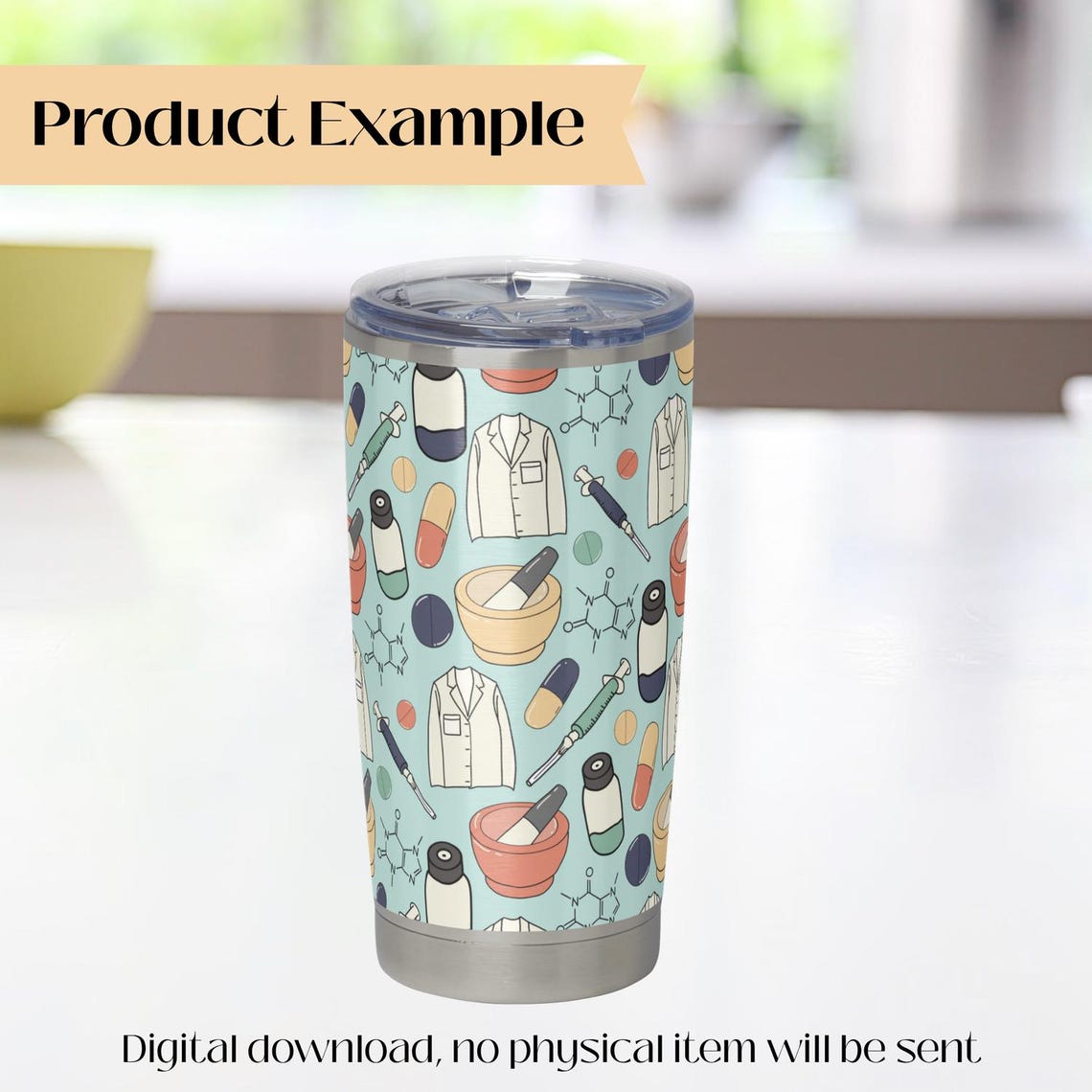 Seamless Pattern PNG Pharmacy Medical Healthcare Digital Paper for ...