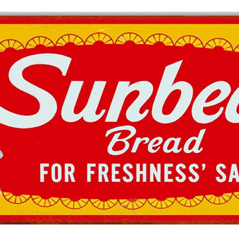 Sunbeam Bread Sign - Etsy