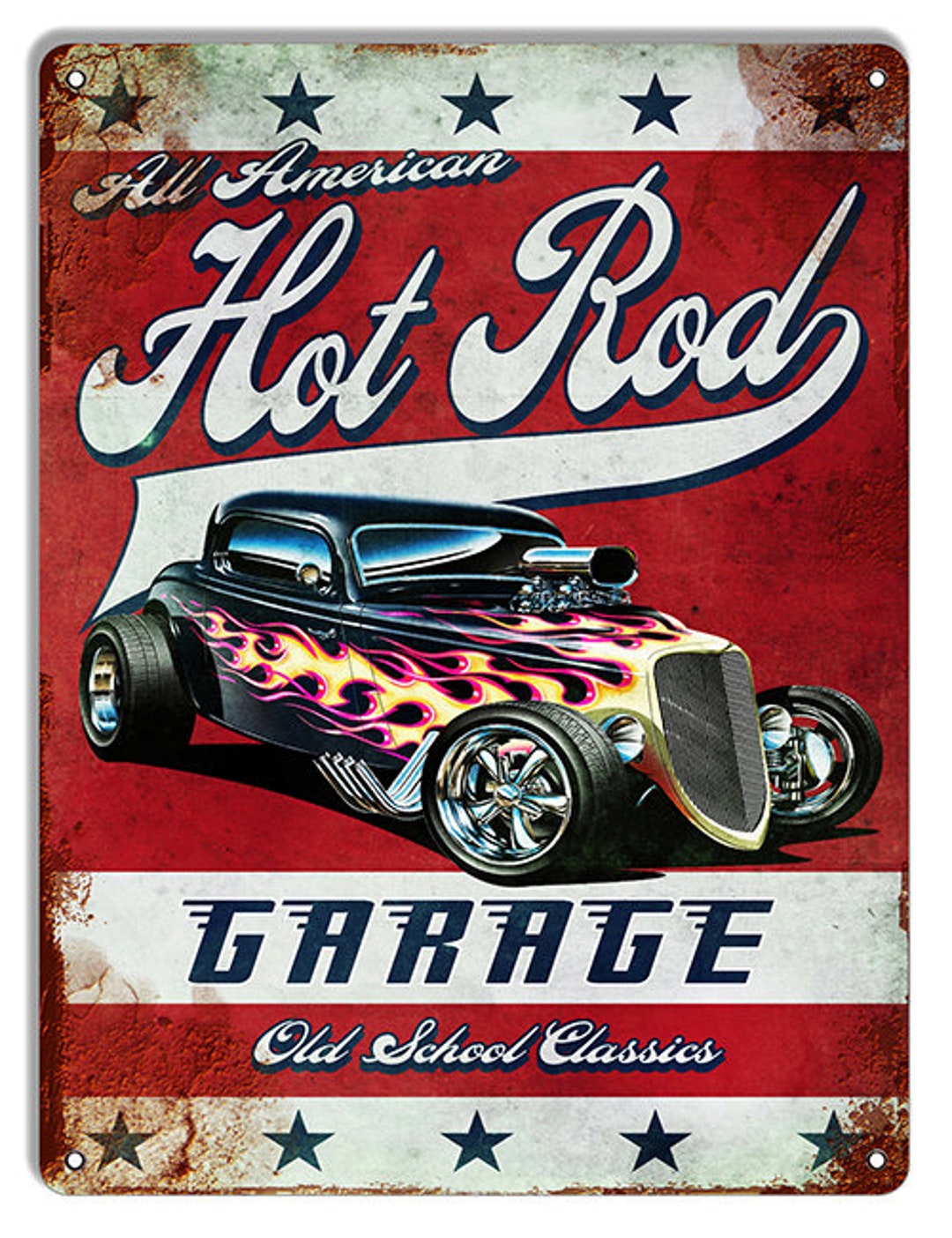 All American Hot Rod Garage - Etsy