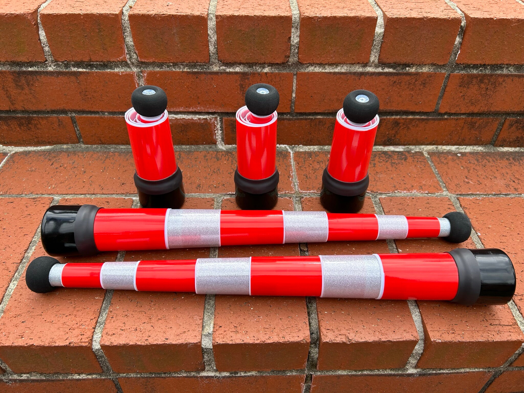 One 1 Custom Color Collapsible Juggling Club, Black Knob, Black End - Etsy