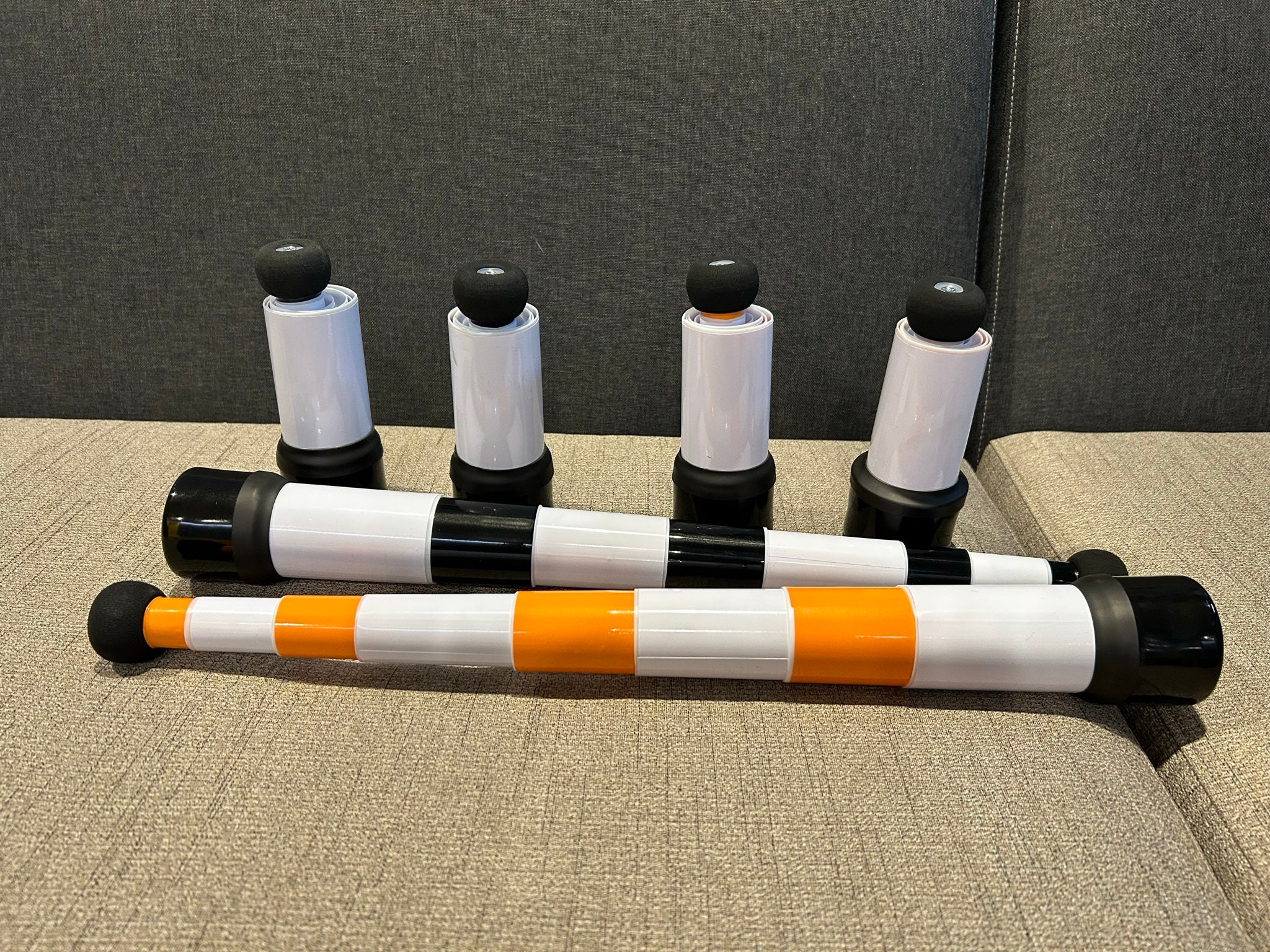 One 1 Custom Color Collapsible Juggling Club Black Knob - Etsy