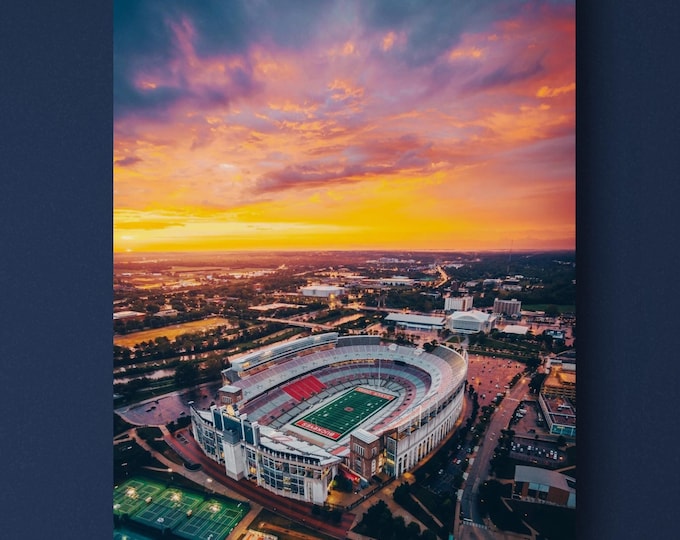 Ohio State Canvas Poster| Buckeye State University| Ohio State Wall Art ...