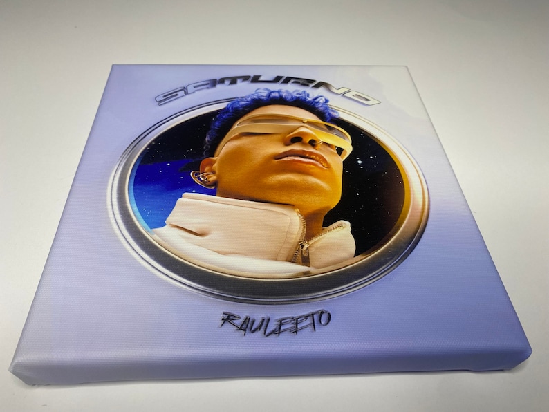 RAUW ALEJANDRO| Saturno Album Cover| Canvas Wall Decor| Living Room ...