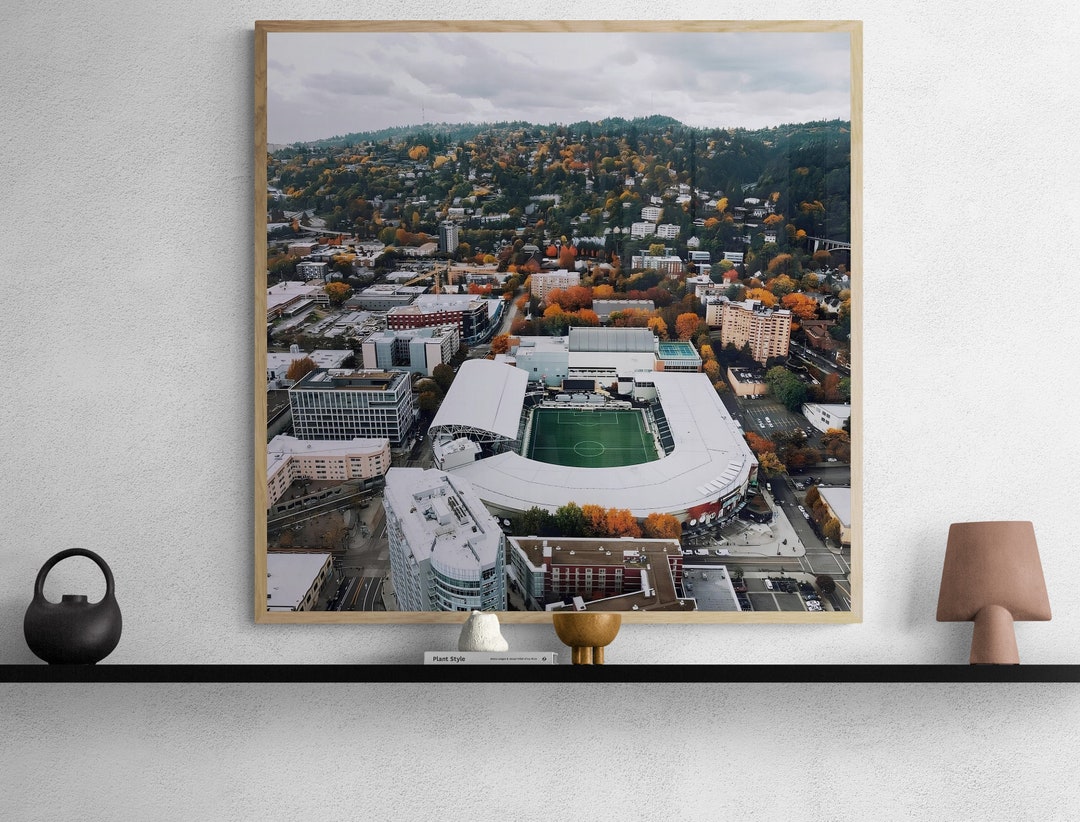 Portland Timbers Stadium| Portland Oregon Skyline| Providence Park ...