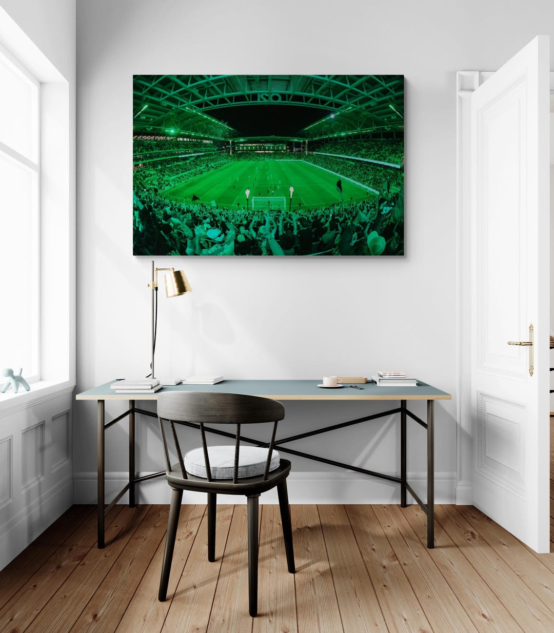 Austin FC Crowd Canvas| Q2 Stadium Austin, Texas| Canvas Wall Art| Wall ...