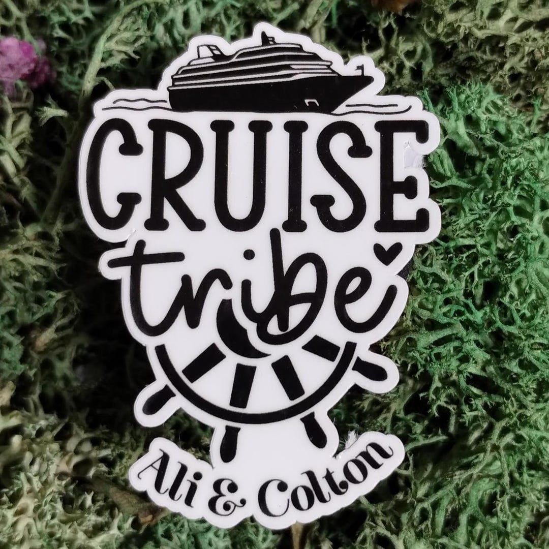 Personalized Cruise Sticker Sticker, Cruise Ship, Cruise Tribe, Trip ...