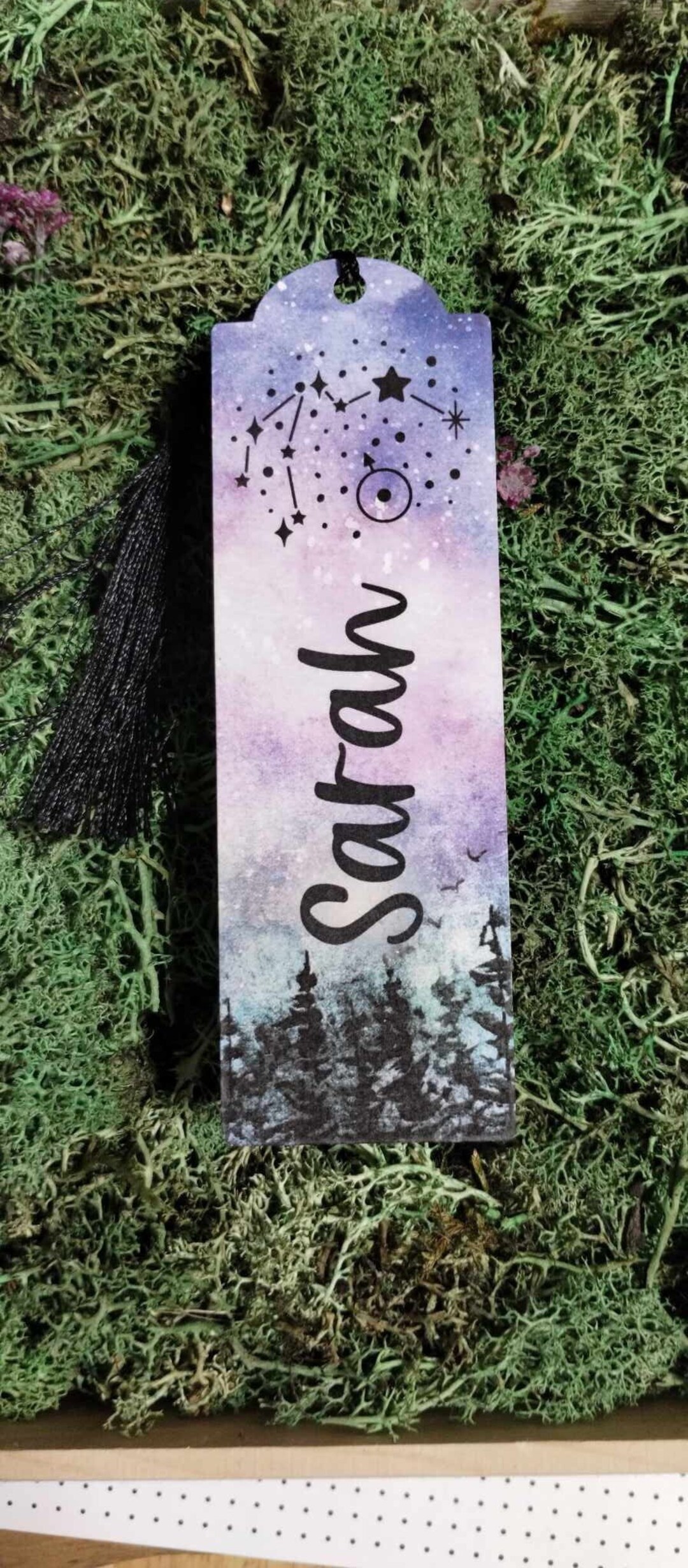 Personalized Zodiac Constellation Bookmarks | Cardstock | Laminated ...